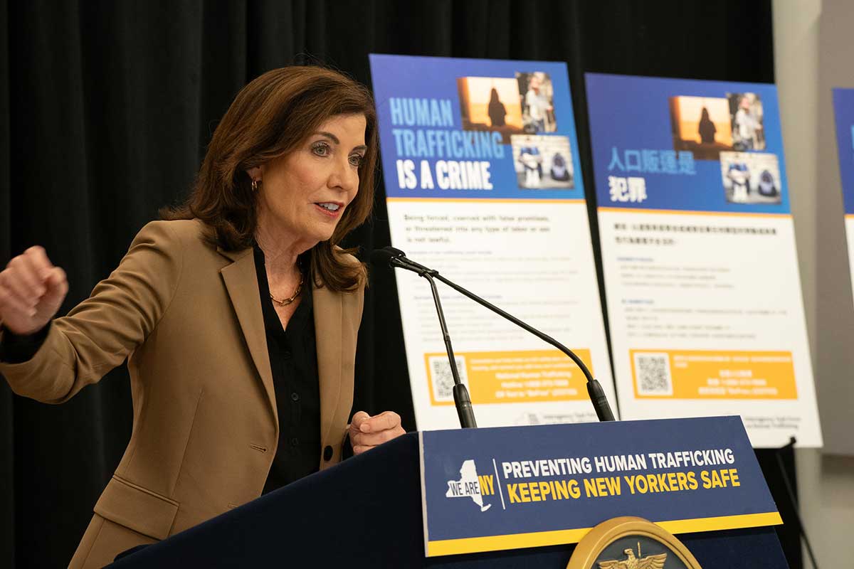 Anuncian protección contra la trata de personas - New York Hispano