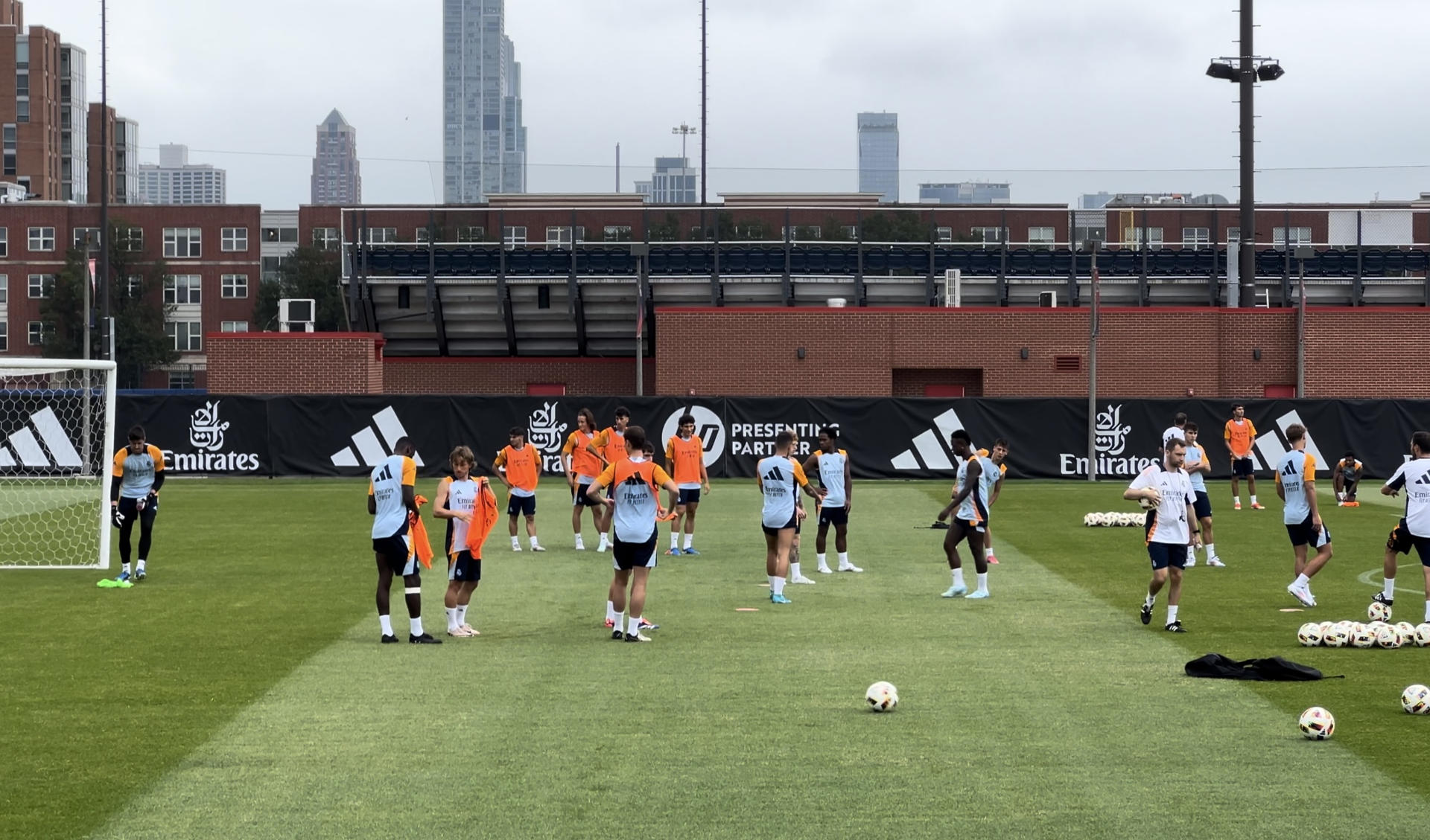 El Real Madrid completa su último entrenamiento en Estados Unidos - New ...